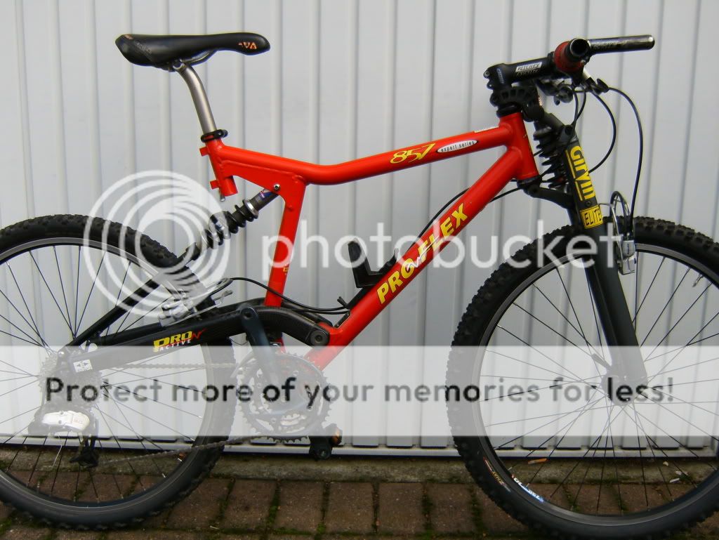 proflex 857 frame + fork , bar scott | Retrobike