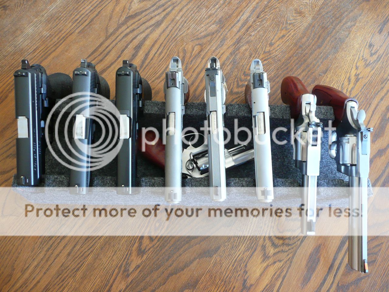 My "HOME MADE" hand gun rack!!! - Calguns.net