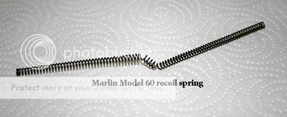 Bent The Recoil Spring On My Marlin 60! | Rimfire Central Firearm Forum